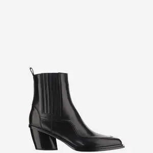 Sartore Leather Ankle Boots