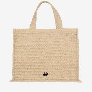 PATOU Large Jp Tote Bag - Vanilla