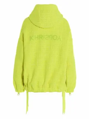 Khrisjoy Chris Windbreaker Tweed Jacket - Yellow