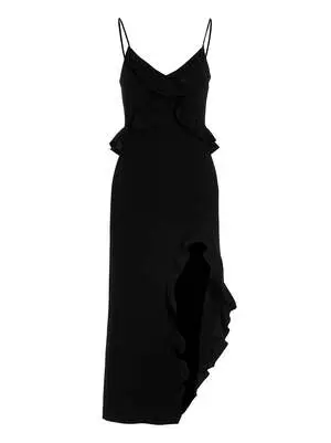 David Koma Ruffle Detail Dress