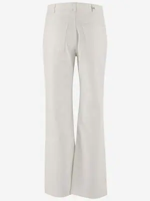 Chloé Cotton-hemp Blend Boyfriend Jeans