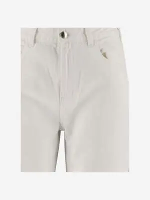 Chloé Cotton-hemp Blend Boyfriend Jeans