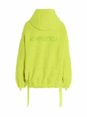 Khrisjoy Khris Windbreaker Tweed Jacket - Yellow
