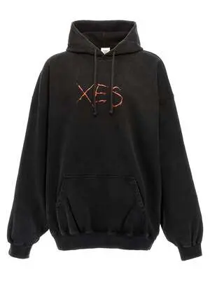 Vetements Xes' Hoodie - Black | Editorialist