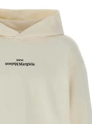 MAISON MARGIELA Logo Embroidered Hoodie