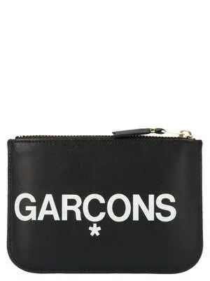 Comme Des Garçons Huge Logo' Purse - White/black