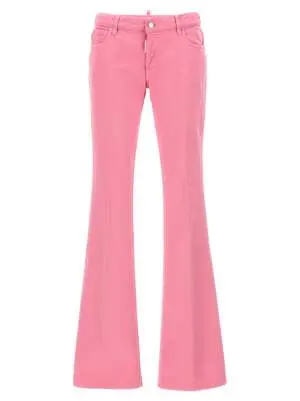 Dsquared2 Medium Waist Flare Jeans