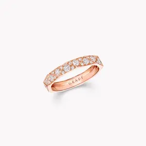 Graff Laurence Signature Diamond Band - Rose Gold