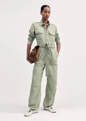ME+EM Utility Jumpsuit - Sage