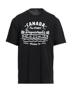 Dsquared2 T-shirt Size Cotton - Black