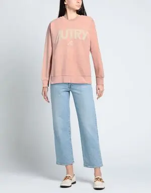 AUTRY Cotton Sweatshirt - Pink