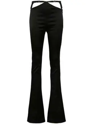 Attico Cut-out Flared Trousers
