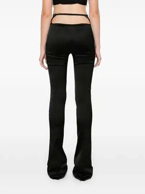 Attico Cut-out Flared Trousers