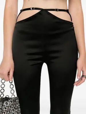 Attico Cut-out Flared Trousers