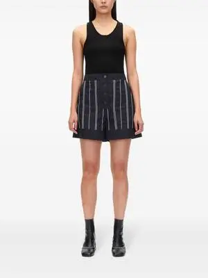 3.1 Phillip Lim Wave-stitching Thigh-length Shorts