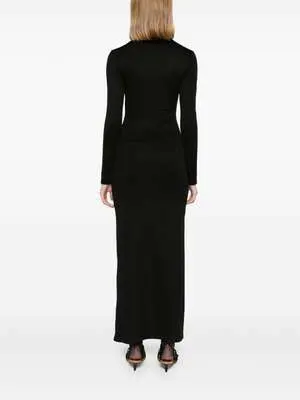 Christopher Esber Cut-out Ribbed Maxi Dress