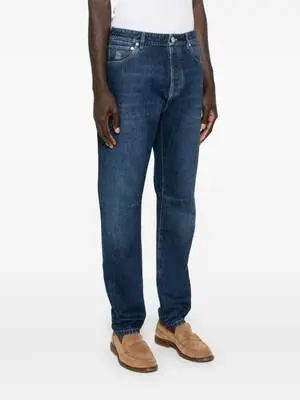 Brunello Cucinelli Slim-fit Jeans - Blue