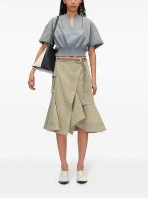 3.1 Phillip Lim V-neck T-shirt - Blue