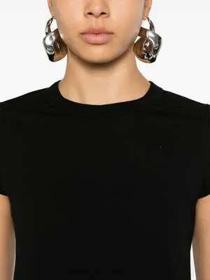 Rick Owens Level Cropped T-shirt - Black