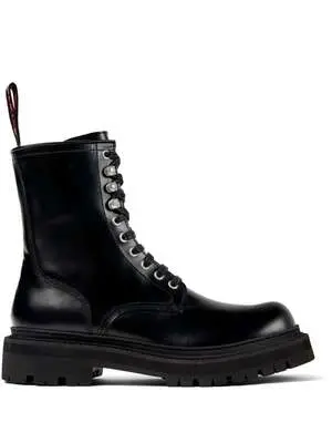 Camper Eki Leather Biker Boots