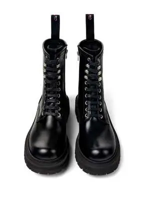 Camper Eki Leather Biker Boots