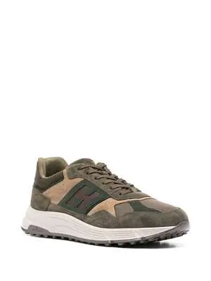 Hogan Hyperlight Suede Sneakers - Green