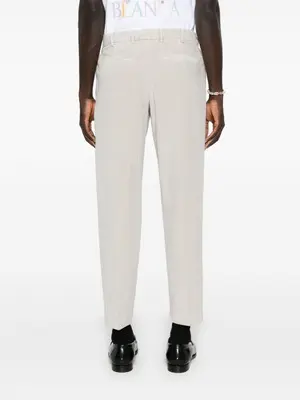 PT TORINO Mid-rise Corduroy Tapered Trousers
