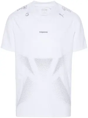 Coperni X Puma Logo-print T-shirt - White