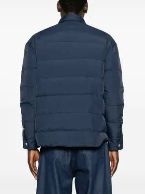 Kenzo Classic-collar Quilted Shirt Jacket