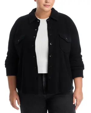 Aqua 100% Cashmere Button Down Shirt