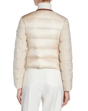 Moncler Serinde Boucle Down Jacket - Soft Beige