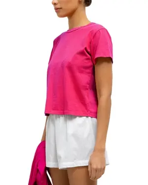 LESET Margo Tee - Amaranth