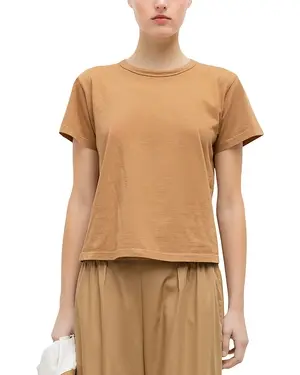 LESET Leset Margo Tee - 100% Cotton Camel