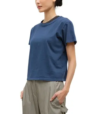LESET Margo Tee - Denim