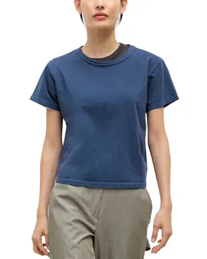 LESET Margo Tee - Denim