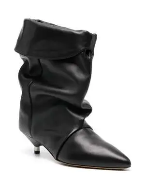 Isabel Marant Étoile Edrik 45mm Ankle Boots - Black