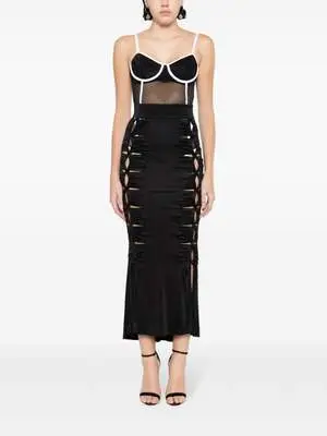 Galvan Vertebrae Maxi Skirt