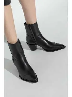 JIMMY CHOO Cece Leather Boots - Black