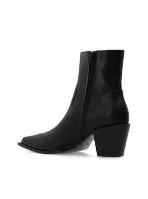 JIMMY CHOO Cece Leather Boots - Black