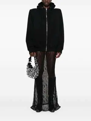 ALMAZ Shoulder-pads Cotton Hoodie