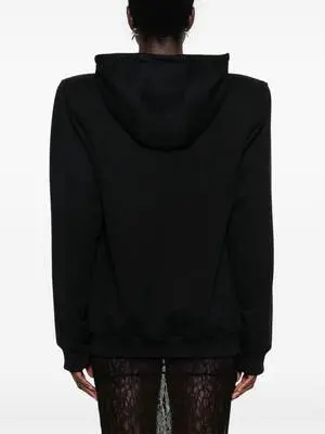 ALMAZ Shoulder-pads Cotton Hoodie