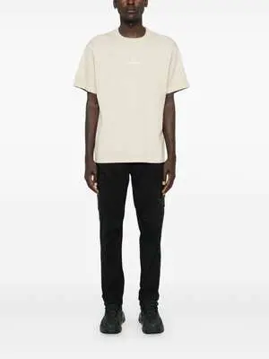Stone Island Tapered Cargo Trousers - Black