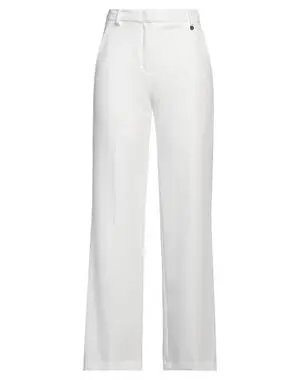 LIU •JO Wide-leg Stretch Trousers - White