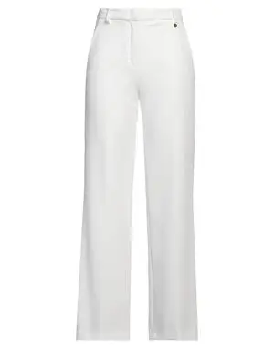 LIU •JO Wide-leg Stretch Trousers - White