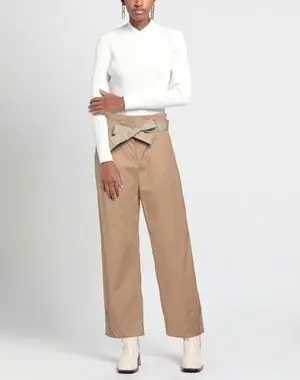 Pinko Wide-leg Pants With Appliqués And Belt