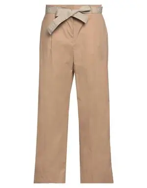Pinko Wide-leg Pants With Appliqués And Belt