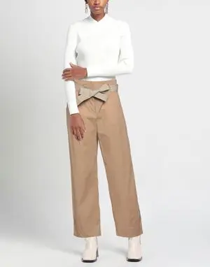 Pinko Wide-leg Pants With Appliqués And Belt
