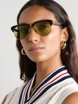 Miu Miu Aviator-style Sunglasses - Black