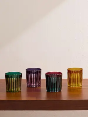 L'Objet Prism Set Of Four Glasses - Multi