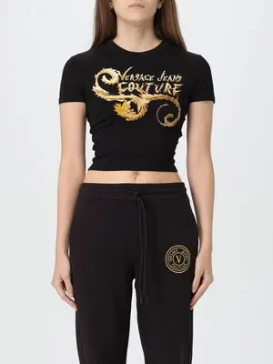 Versace T-shirt With Pink Logo